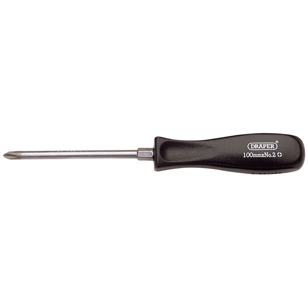 NO 2 x 100MM Cross Slot Mechanics Screwdriver - Classic Spares